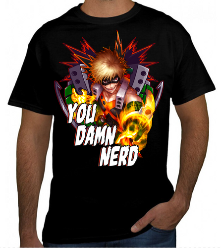 Bakugo Damn Nerd | cimagefl.com