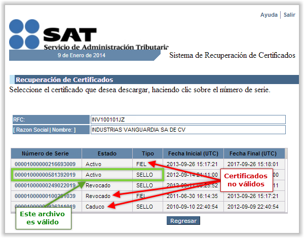 El SAT revoca Sellos Digitales a los contribuyentes | Consultorío ...