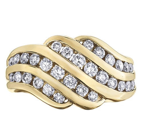 Yellow Gold & Diamond Ring | PD Jewellery & Gifts