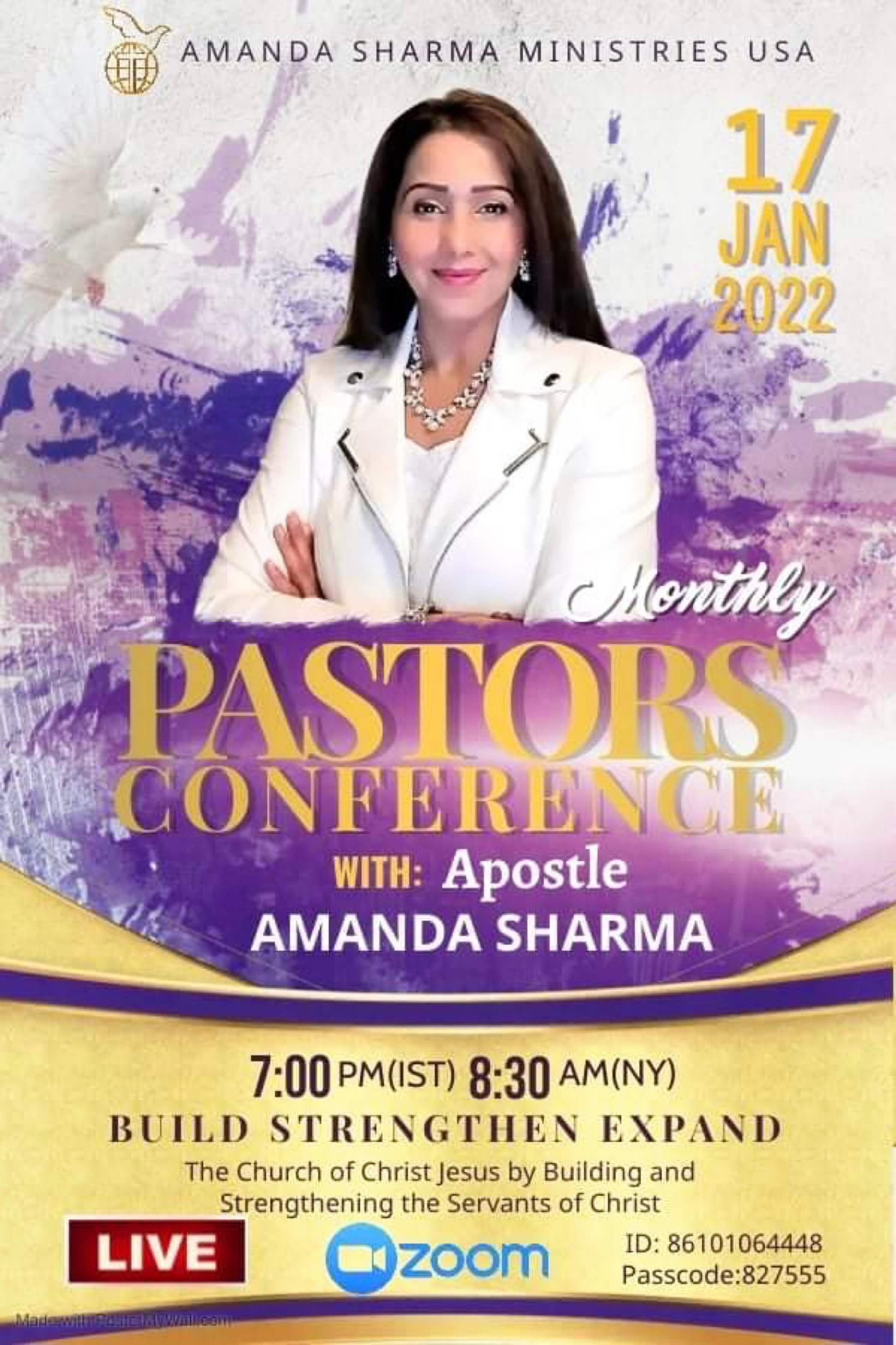 Pastors Conference | AmandaSharma.Org