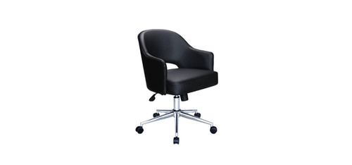 Norstar Black Bucket Rolling Chair | City Liqs