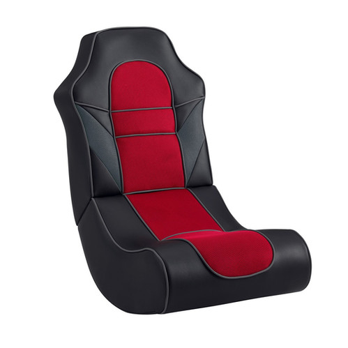 Linon Powell Klutch Red Game Rocking Chair | City Liqs