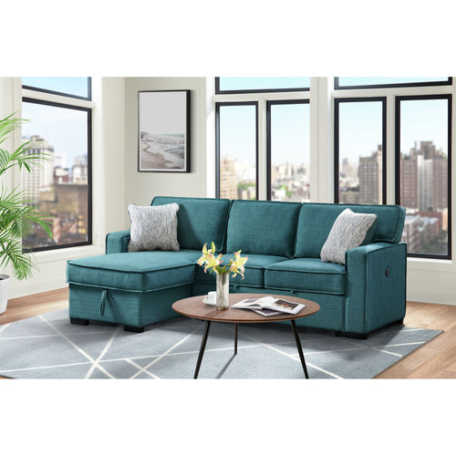 Elements Caracas Sofa Chaise Sleeper | City Liqs