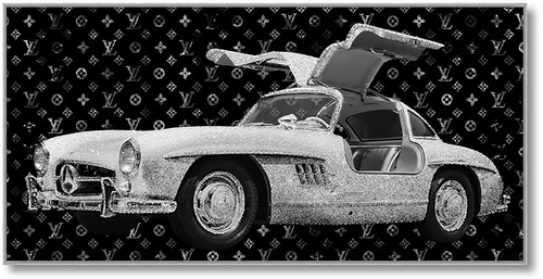 Mixed Media Luxury Car | City Liqs