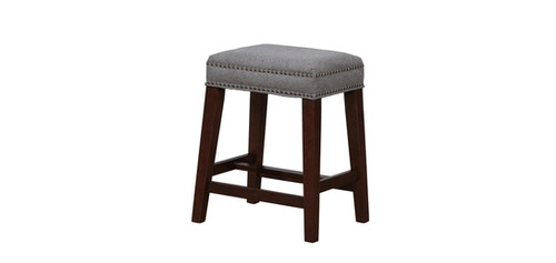 WYATT GREY COUNTER STOOL | City Liqs