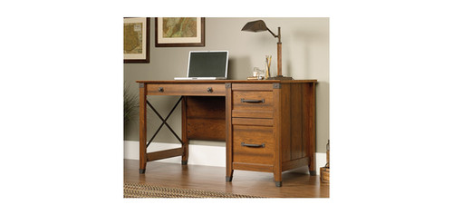 Sauder Carson Forge Computer Desk | City Liqs