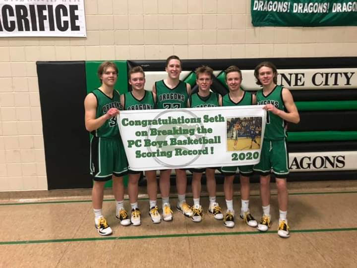 Seth Logan Breaks Boys Basketball Scoring Record