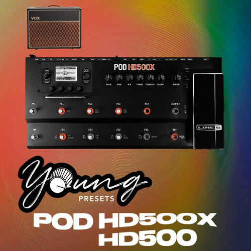 Presets Pod HD500X & HD500 | VOX | Victor Young