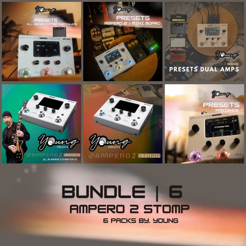 BUNDLE Ampero 2 Stomp | 6 Packs | Victor Young