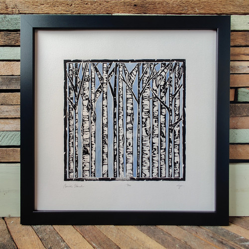 Big Mitten Linocut Prints | Dee Dee's