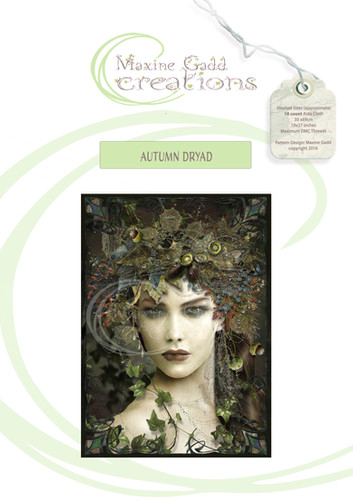 Autumn Dryad Diamond Painting Chart | Maxine Gadd Creation