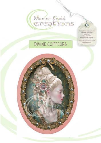 divine coiffeurs 25ct 591x835 60x85cm 152 col DMC Threads.zip | Maxine ...