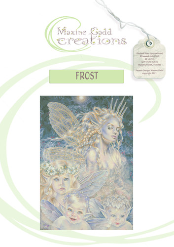 Frost 25ct 60x87cm228 col DMC Threads | Maxine Gadd Creation