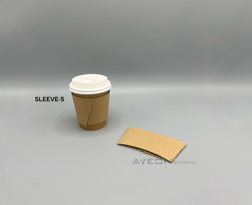 Paper Sleeve for 8oz Coffee Cup | Ayeon Supply