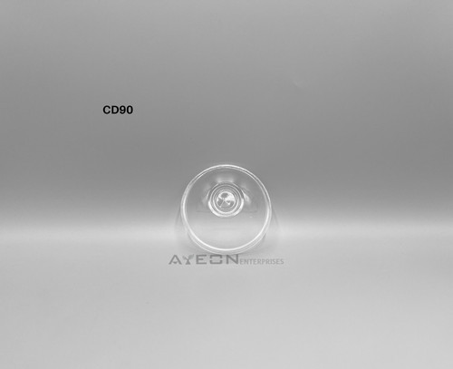 90mm Clear OPS Dome Lid | Ayeon Supply