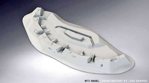 1/1250 Shore Battery#3 | Dobbies Hobbies