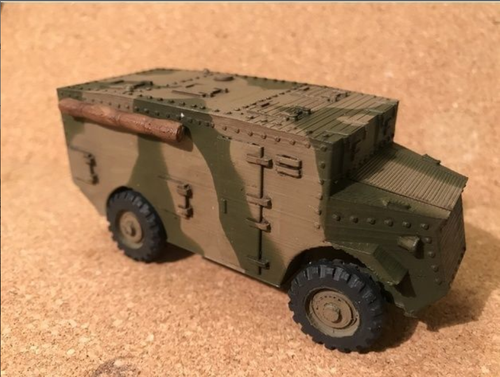 FDM 15mm/ 1:100th British Guy Lizard Armoured Command Post | Dobbies ...