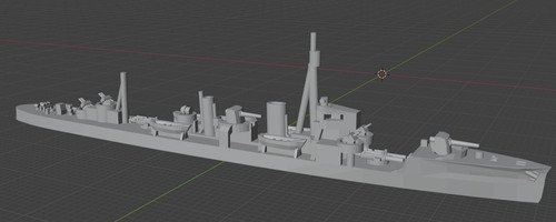 1:1250 IJN Wakatake 2nd class Destroyer (V4) | Dobbies Hobbies