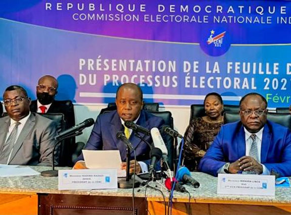 CENI : Denis Kadima a rendu public la feuille de route du processus ...