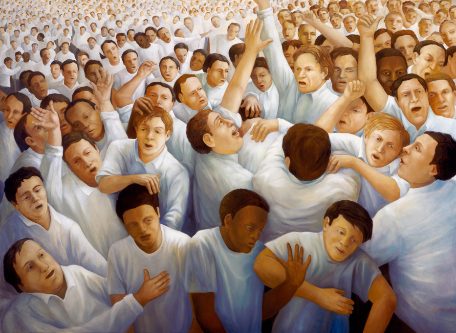 Maroe Susti / Paintings / multitudes