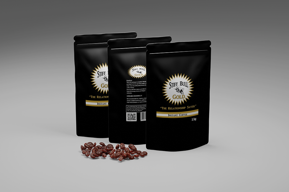 20 Pack Stiff Bull GOLD Coffee | Stiff Bull Gold