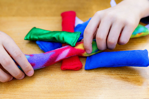 Fabric Marble Fidget Tube Pack | covered in comfort