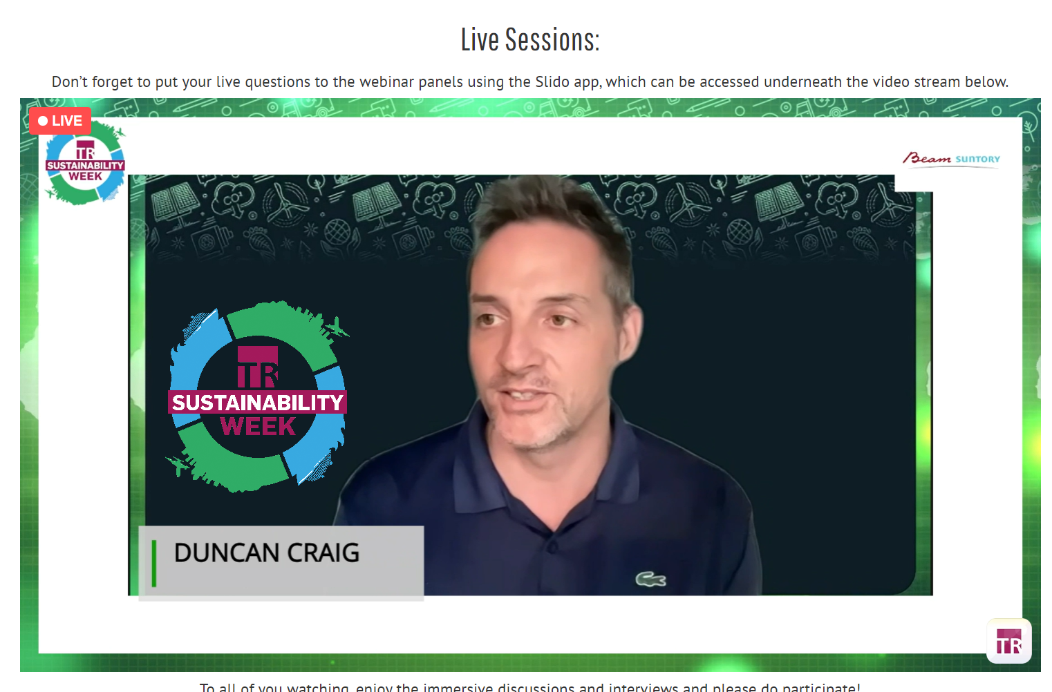 reXtore as guest speaker for Second TR Sustainability Week session!