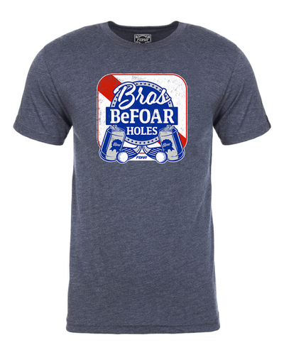 Bros BeFOAR Holes - Blue Ribbon - T-Shirt | FOAR