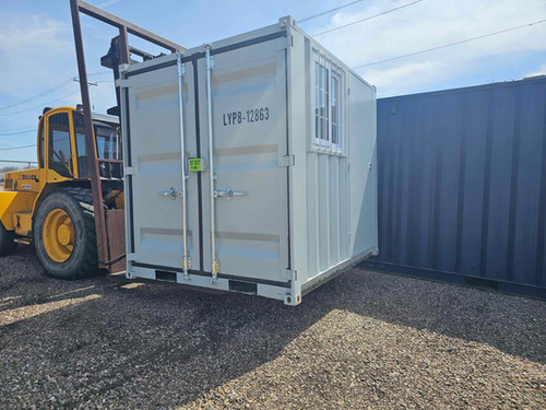 9ft Mini Shipping Container (7'x9') | Railside Storage