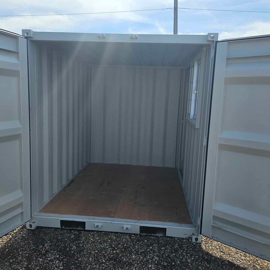 9ft Mini Shipping Container (7'x9') | Railside Storage