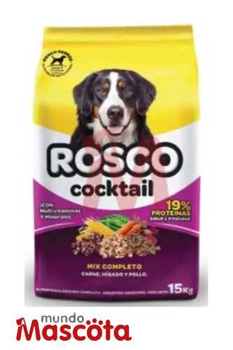 Rosco Adulto Cocktail x 22 kg | Mundo Mascota