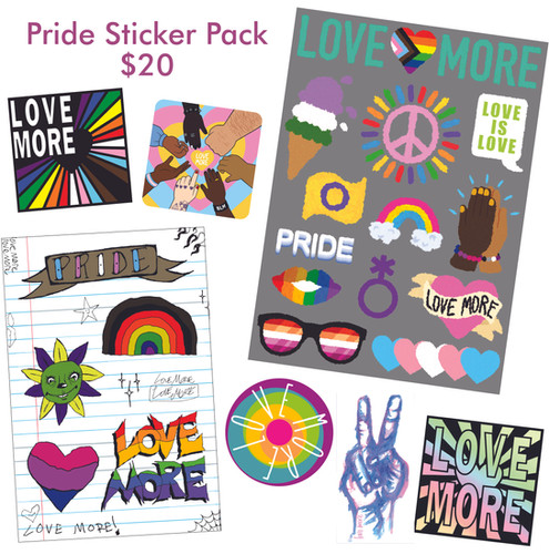 Pride Sticker Pack | love-more