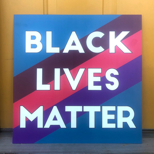 BLM Yard Sign | love-more