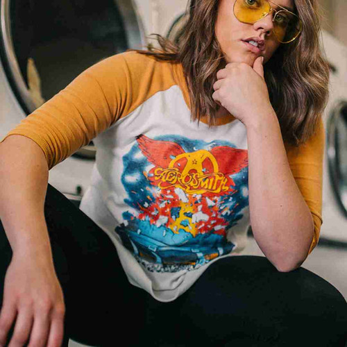 Women's ColorBlock 100% Cotton Graphic Interlock