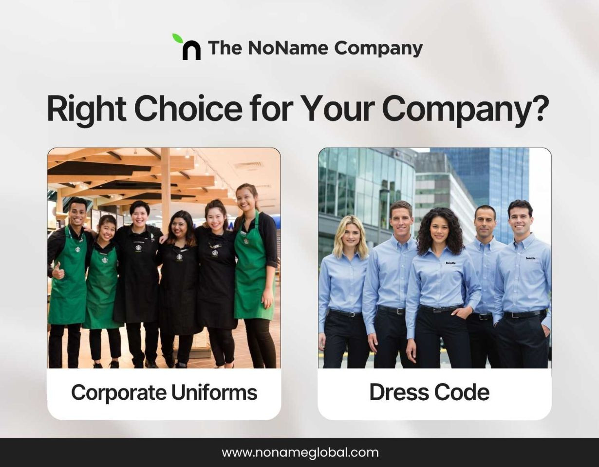 Corporate Uniforms vs Dress Code: Choose The Right Choice for Your Company?