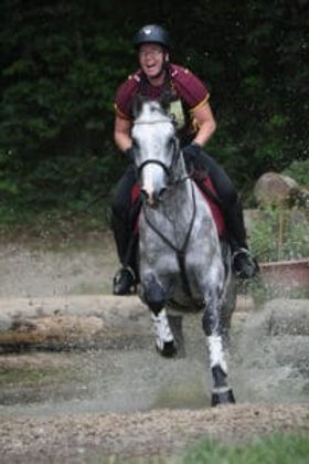 Sabine Uschmann Maurer competing her lovely Shyro