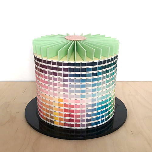 Colour Chart Cake