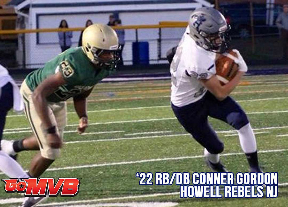 ’22 HOWELL REBEL RB, CONNER GORDON, PUTS SPEED ON DISPLAY
