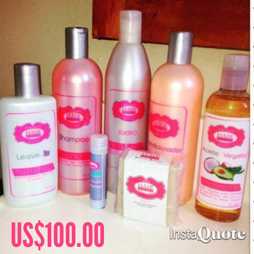 HAIR PLUS SHAM, COND, SUERO, LEAVIN, ACEITE | OIL NATURAL’S LLC