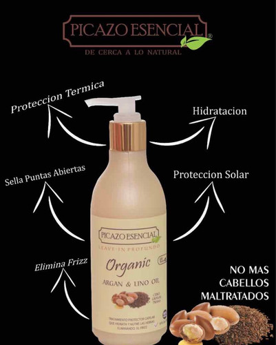 PICAZO ESENCIAL LEAVE-IN | OIL NATURAL’S LLC
