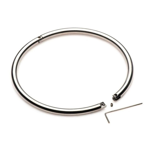 Stainless Steel Locking Infinity Collar by Master Series | BOINK