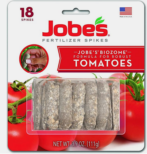 Tomato Fertilizer Spikes (18) -Jobes | Mother Earths Agway