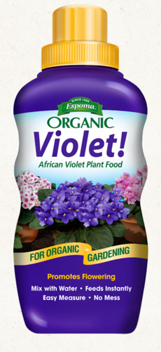 Organic Violet! African Violet Food | Mother Earths Agway