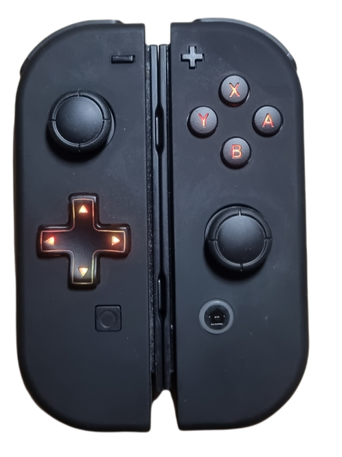 JoyCon Mod V10 DPad Soft Touch/Clear (pair) | lestatsmods