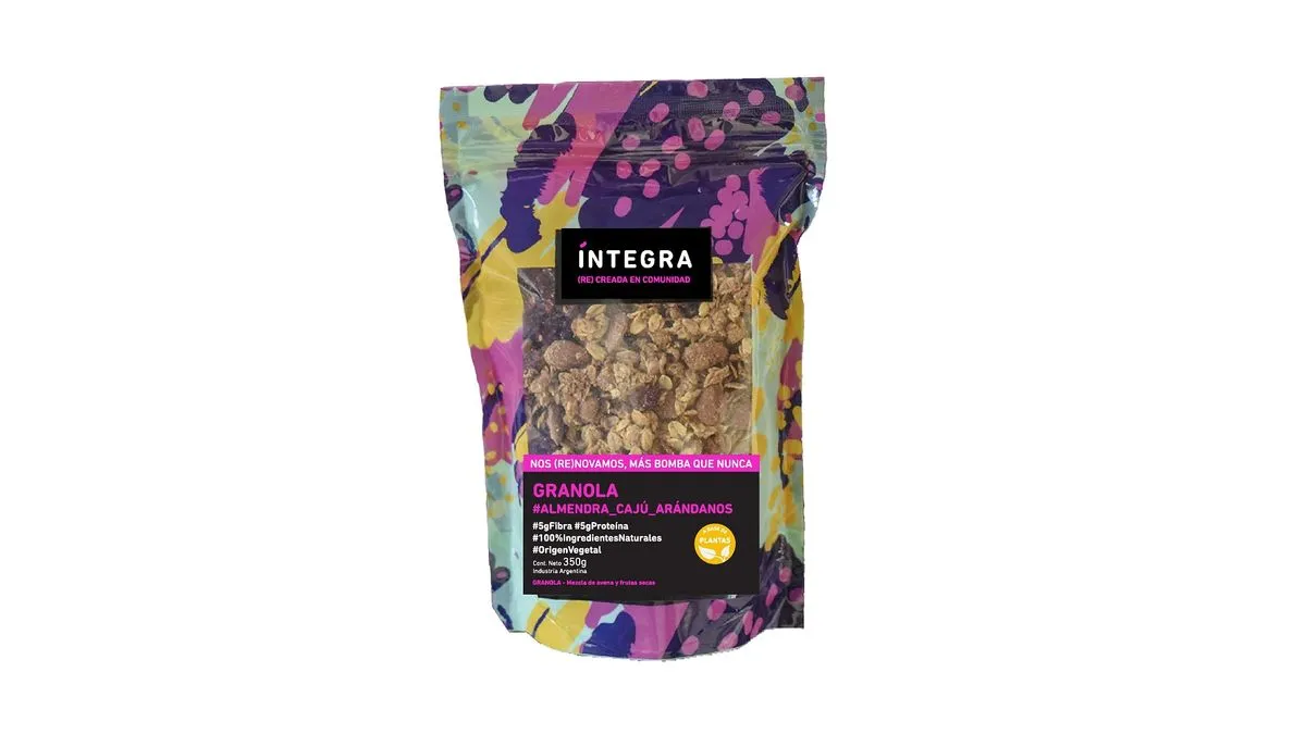 Granola integra x 350 gr | Nueva Aldea