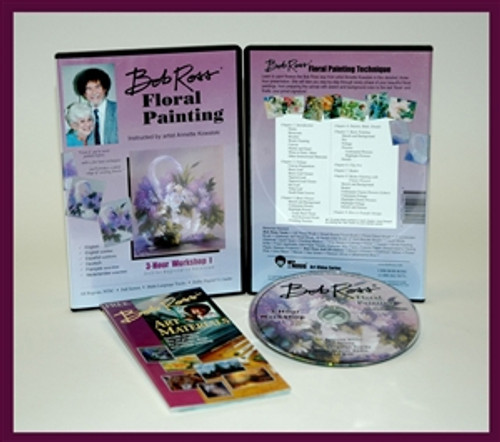 Bob Ross Floral Painting Workshop DVD | Paint With Steven