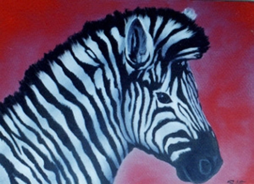 Zelda Zebra Wildlife Packet | Paint With Steven