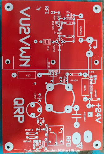 VU2VWN QRP NEW PCB | Homebrew Radios