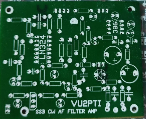 SSB CW AF FILTER PCB | Homebrew Radios