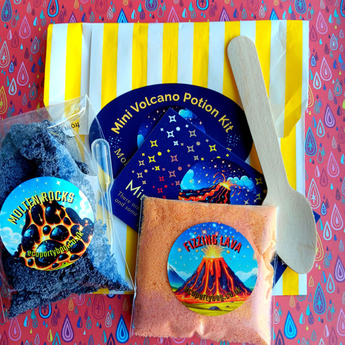 Eco Party Bag - Fizzing potion party bag - Volcano Enviromentally ...